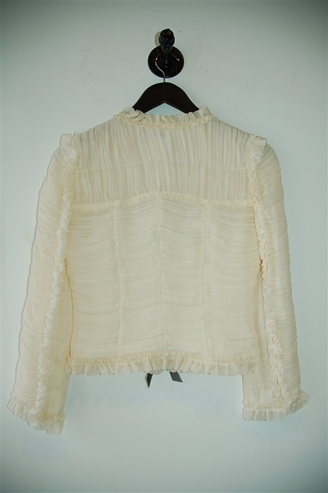 Item 111780: Chanel, Dress Jacket, Cream, 4 | Garb Consignment Toronto